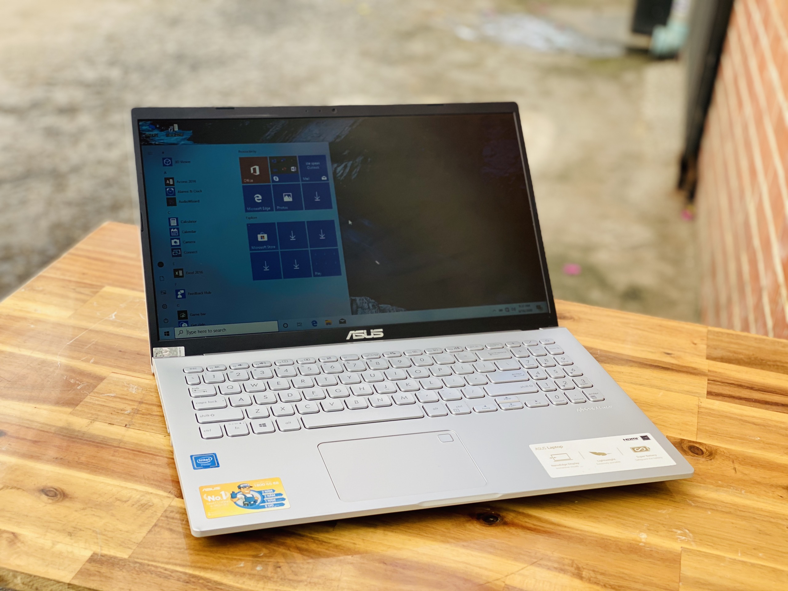 Laptop Asus Vivobook X509UA/ Core i3 7020U/ 4G / SSD128 - 1000G/ Full ...