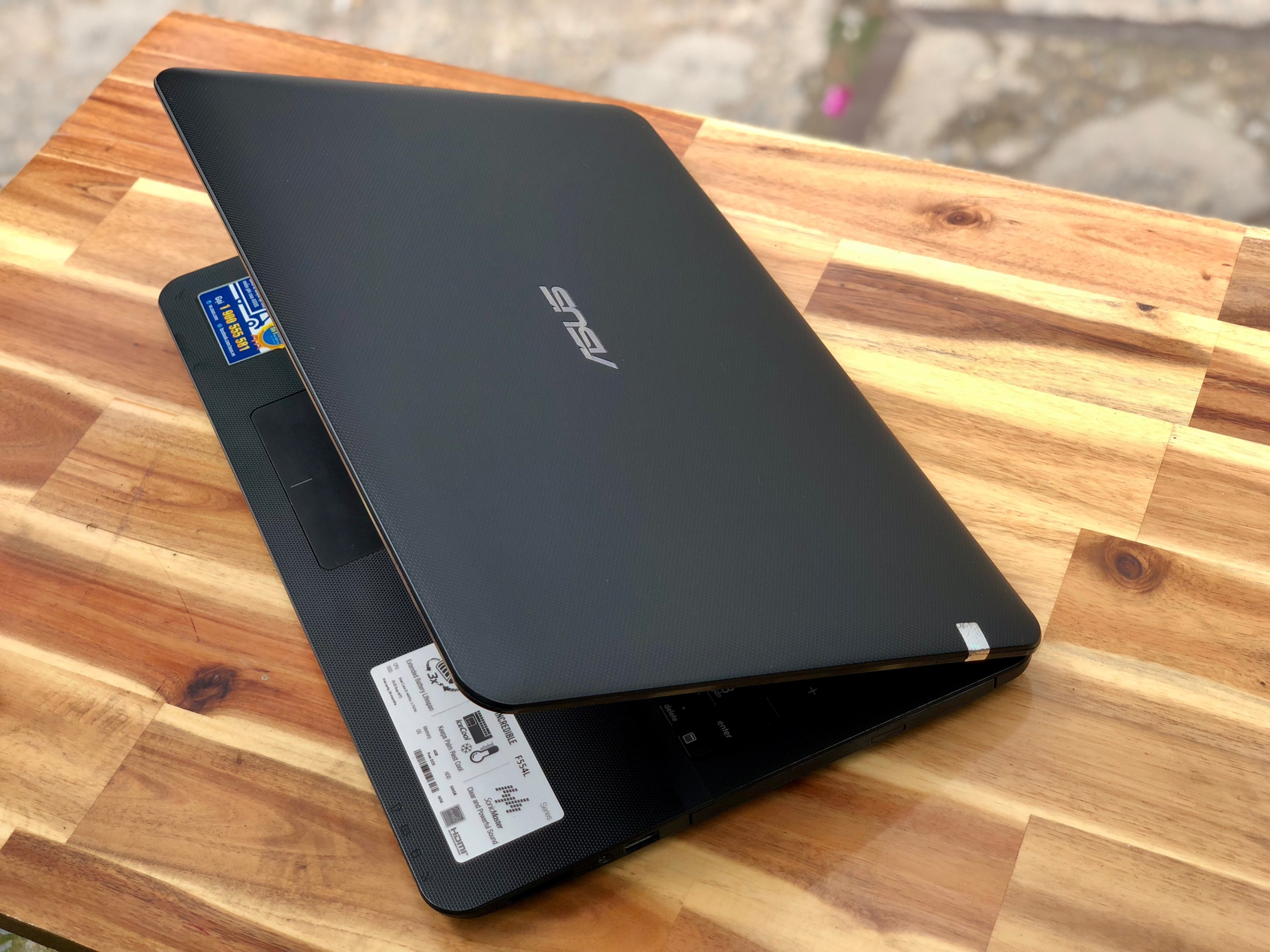 Laptop Asus Ultrabook F554L, i3 4005U 4G 500G Đẹp zin 100% Giá rẻ