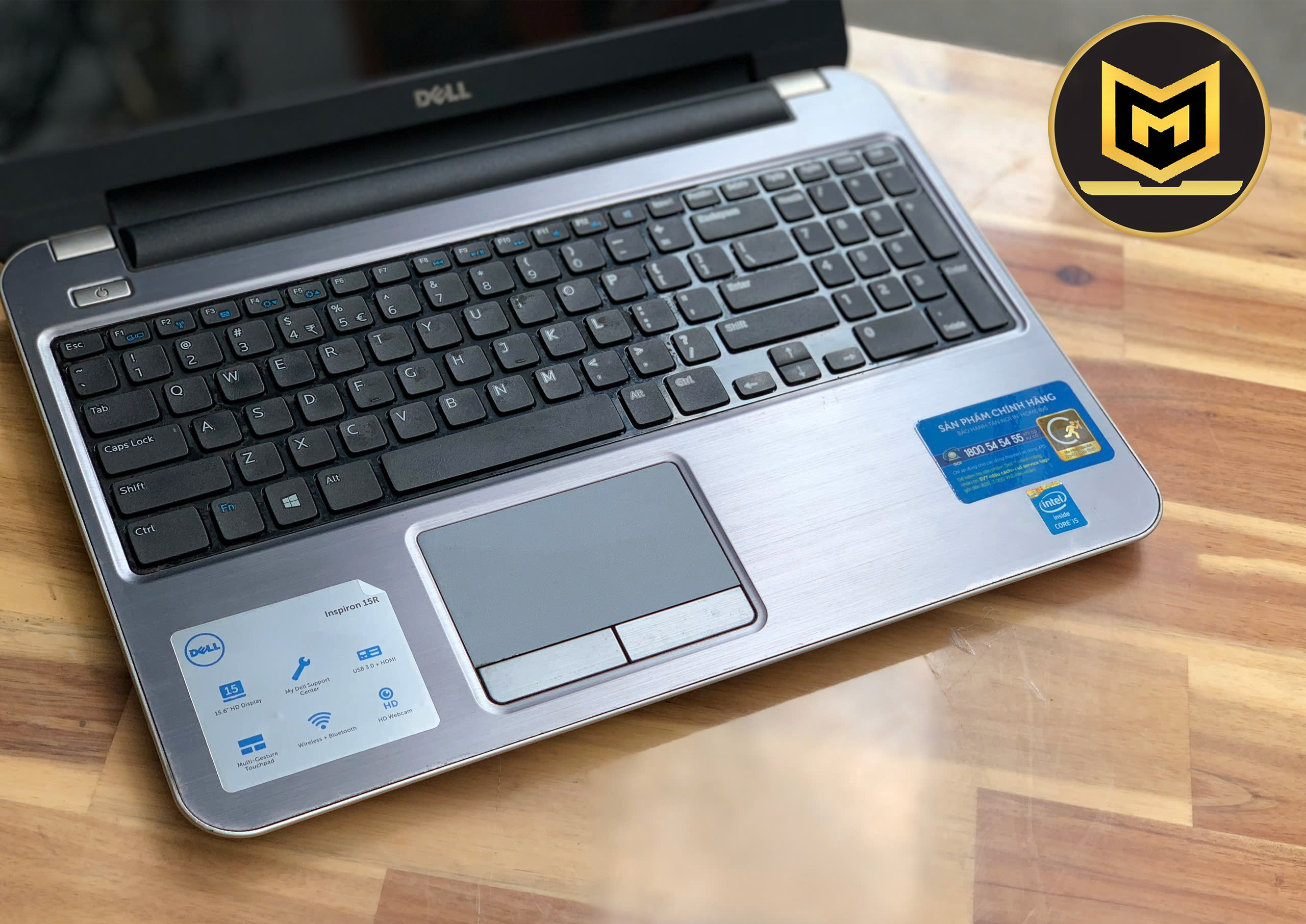 DELL INSPIRON 5537 i7 4500U RAM 8G SSD 128G + 500G 15IN VGA AMD 8670 2G ...