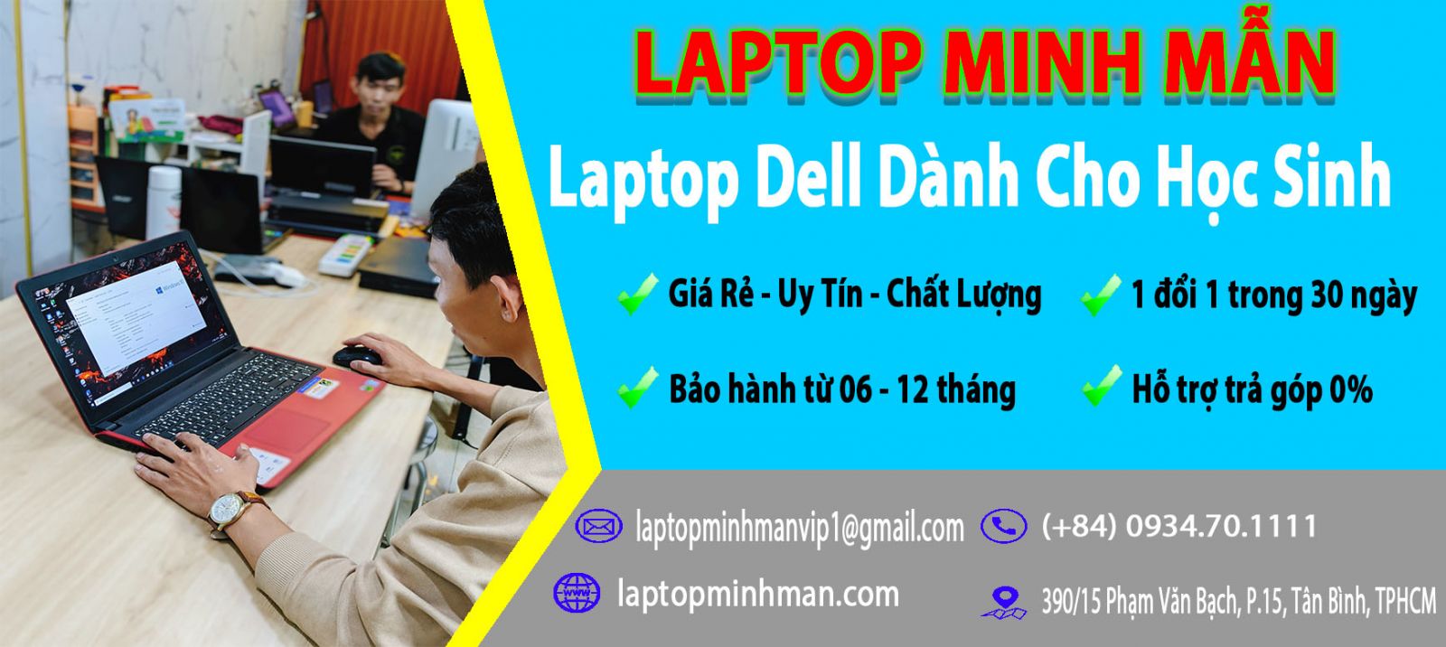 LAPTOP DELL DANH CHO HỌC SINH