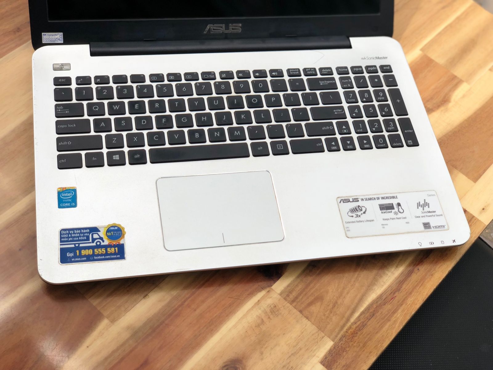 Laptop Asus X555LA, i5 4210U 4G 500G Đẹp zin 100% giá rẻ